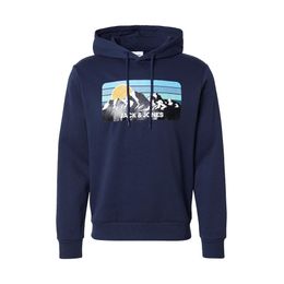 Jack & Jones JACK & JONES Sweatshirt 'JWHPEAK' Herren Gr&ouml;&szlig;e XL navy / hellblau / schwarz