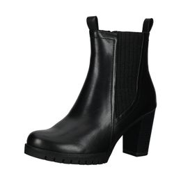 Marco Tozzi High-Heel-Stiefelette »Stiefelette Leder« Black 41 41 Verschluss: Reißverschluss