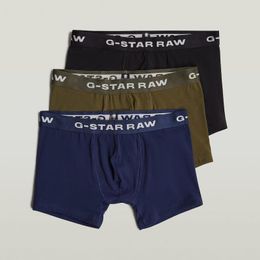 G-Star Raw G-STAR Boxershorts &raquo;Boxer Briefs 3 Pack&laquo; Packung, 3 Stk. dk black/imperial blue/shadow olive XXL - 3 Stk. 3 Stk. XXL Boxershorts Boxer Briefs 3er...