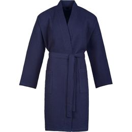 Esprit Herrenbademantel &raquo;Easy men, ideal f&uuml;r Sauna & Spa, Hotelbademantel, Morgenmantel&laquo; mit G&uuml;rtel, 1 Stk. navy blue XL L&auml;nge: 117 cm Leichter...