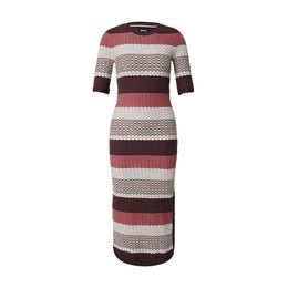 BOSS Kleid 'Etanah' Damen Gr&ouml;&szlig;e S dunkelbraun / altrosa / offwhite