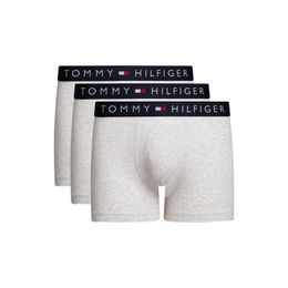 Tommy Hilfiger Underwear Herren Trunk &raquo;3P TRUNK&laquo; Packung, 3er, 3 Stk. mit Logobund grau XXL (56), 3 Stk.