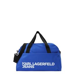 KARL LAGERFELD JEANS Reisetasche Damen Gr&ouml;&szlig;e One Size blau / wei&szlig;