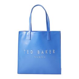 Ted Baker Shopper 'Crinkon' Damen Größe One Size blau / silber