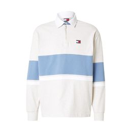 Tommy Jeans Sweatshirt Herren Gr&ouml;&szlig;e XL hellblau / wei&szlig; / offwhite