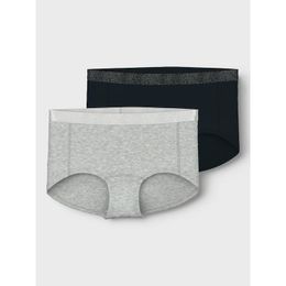 name it Herren Hipster &raquo;NKFHIPSTER 2P NOOS&laquo; Packung, 2 Stk. schwarz 134/140, 2 Stk.