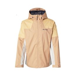 Columbia Outdoorjacke 'Inner Limits III' Herren Gr&ouml;&szlig;e M cappuccino / gelb / grau / wei&szlig;