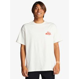 Quiksilver T-Shirt &raquo;G-Land Art&laquo; Antique White XXL XXL Stoff: Reiner Baumwollstoff [210 g/m2]