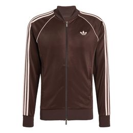 adidas originals Zip-Up Hoodie 'SST' male Brown size XXL
