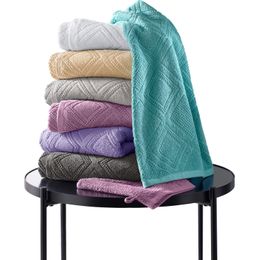 w&auml;schepur unisex Handtuch ozean Gr&ouml;&szlig;e 16x22 cm, 2 - Waschlappen