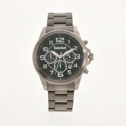 Timberland Dunkelsilberfarbene Armbanduhr