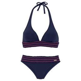 Lascana Bikini female Blue size 36