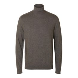 Selected Pullover 'SLHKRIS' Herren Gr&ouml;&szlig;e S dunkelbraun