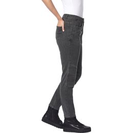 Heine Damen Jeans mit Fake-Taschen anthrazit-grey-denim Gr&ouml;&szlig;e 44