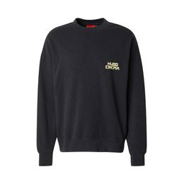 Hugo Sweatshirt 'Dargentix' Herren Gr&ouml;&szlig;e L ultramarinblau / hellgr&uuml;n / schwarz / offwhite