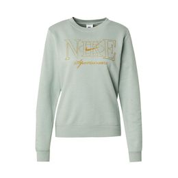 Nike Sportswear Sweatshirt 'Club Fleece' Damen Gr&ouml;&szlig;e M gold / pastellgr&uuml;n