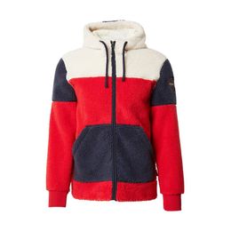Napapijri Fleece Jacket 'TARALGA 4' male Red size M
