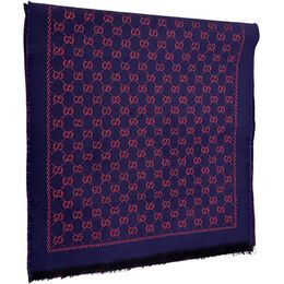 Gucci T&uuml;cher & Schals - Gucci wool scarf, navy blue - Gr. unisize - in Blau - f&uuml;r Damen
