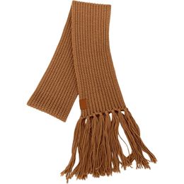 Loewe T&uuml;cher & Schals - Loewe wool scarf, camel brown - Gr. unisize - in Bunt - f&uuml;r Damen