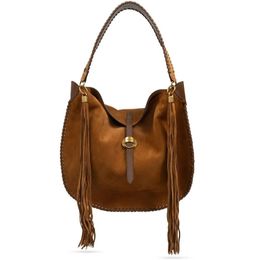 Isabel Marant Hobo Bags - Soft Suede Slouchy Bag - Gr. unisize - in Braun - f&uuml;r Damen