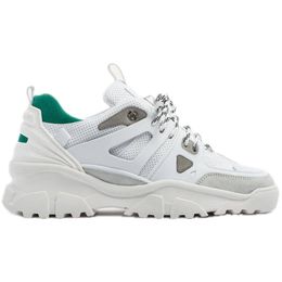 Mason Garments Low-Top Sneaker - Genova Multi White - Gr. 38 (EU) - in Wei&szlig; - f&uuml;r Damen