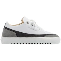Mason Garments Low-Top Sneaker - Firenze Classico Grey - Gr. 46 (EU) - in Wei&szlig; - f&uuml;r Damen