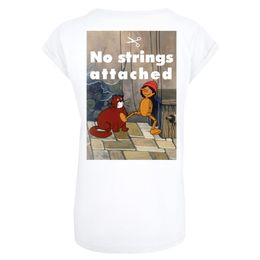 F4NT4STIC T-Shirt Pinocchio No Strings Attached in wei&szlig; | Gr.: L