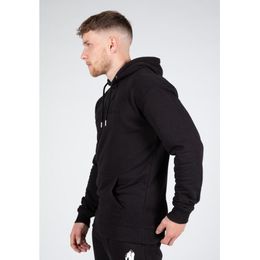 Gorilla Wear &uuml;bergro&szlig;er Hoodie - Crowley - Schwarz | Gr.: M