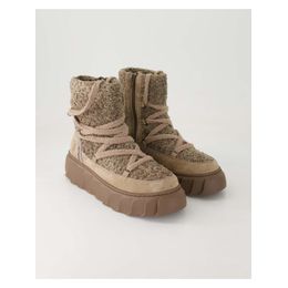 Apple of Eden Winterstiefeletten in Beige | Gr.: 37