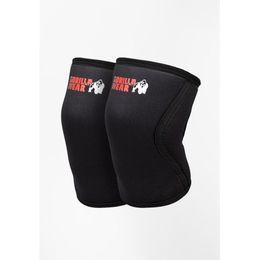 Gorilla Wear 5mm Knie Ärmel - schwarz | Gr.: L