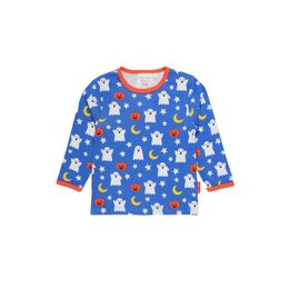 Toby tiger Langarmshirt mit Halloween Print in grau | Gr.: 86