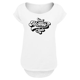 F4NT4STIC T-Shirt Muttertag Family Vibes f&uuml;r Moms Club in wei&szlig; | Gr.: S