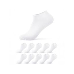Occulto 10er Pack Sneaker Socken Alex in Wei&szlig; | Gr.: 39-42