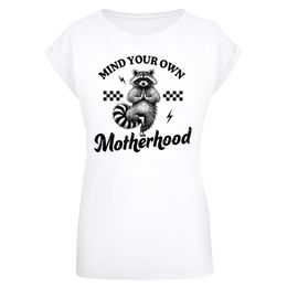 F4NT4STIC T-Shirt Muttertag Mama Geschenk in weiß | Gr.: 5XL