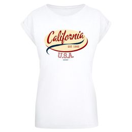 F4NT4STIC T-Shirt California SHORT SLEEVE TEE in wei&szlig; | Gr.: 4XL