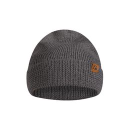 DANISH ENDURANCE Beanie 'Merino' Herren Gr&ouml;&szlig;e 55/60 braun / grau