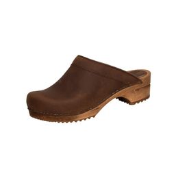 Sanita Clogs in antique braun | Gr.: 36