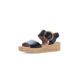 Gabor Plateau Sandalen in schwarz | Gr.: 42