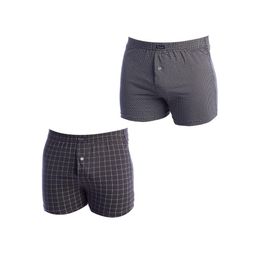Abanderado 2er-Set: Boxershorts in Gray | Gr.: XL