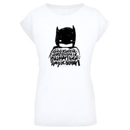 F4NT4STIC T-Shirt DC Comics Batman Always Be Yourself in wei&szlig; | Gr.: XS