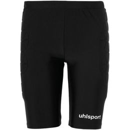 Uhlsport Leggings "Torwart Tights" in Schwarz | Gr.: 164