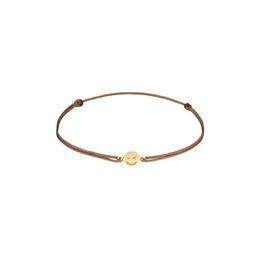 Elli Bracelet 'Smiling Face' female Brown size 16