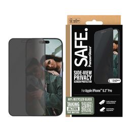 SAFE BY PANZERGLASS Displayschutzglas "Side-View Privacy Screen Protection", transparent, B:11cm H:1,3cm T:19,5mm, Displayfolien, Displayschutzfolie, Schutzfolie, Bildschirmschutz, kratz- & sto&szlig;fest