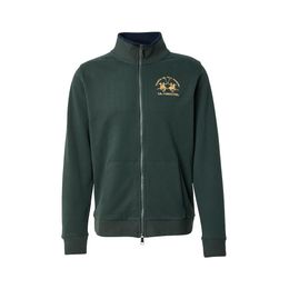 La Martina Sweatjacke Herren Gr&ouml;&szlig;e M curry / dunkelgr&uuml;n