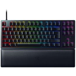 Razer Tastatur AZERTY Französisch mit Hintergrundbeleuchtung Huntsman v2 TKL