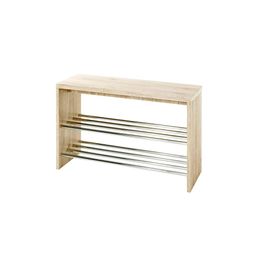 H&ouml;ffner Schuhbank &brvbar; holzfarben &brvbar; Ma&szlig;e (cm): B: 81 H: 55 &raquo; H&ouml;ffner