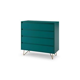 H&ouml;ffner Kommode blau Ma&szlig;e (cm): B: 90 H: 90 &raquo; H&ouml;ffner