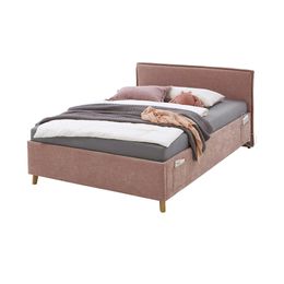 H&ouml;ffner Polsterbett mit trendiger Kederumrahmung Fun rosa/pink Ma&szlig;e (cm): B: 153 H: 90 &raquo; H&ouml;ffner