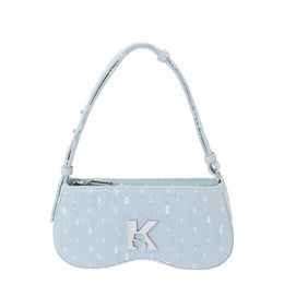 KARL LAGERFELD JEANS Schultertasche Damen Gr&ouml;&szlig;e One Size pastellblau
