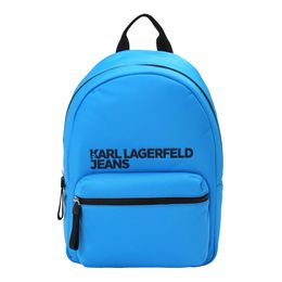KARL LAGERFELD JEANS Rucksack 'ESSENTIAL' Damen Gr&ouml;&szlig;e One Size azur / schwarz